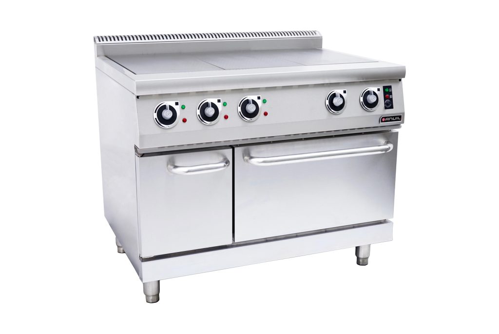 3 PLATE SOLID TOP STOVE WITH ELECTRIC OVEN – Anvil