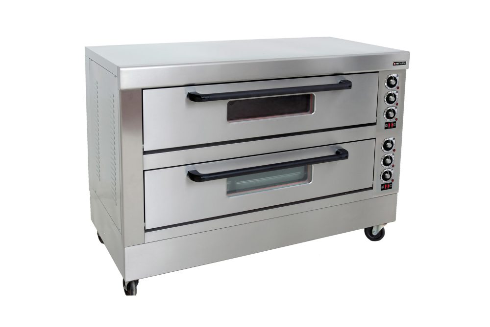 DOUBLE DECK OVEN 2 TRAYS PER DECK – Anvil