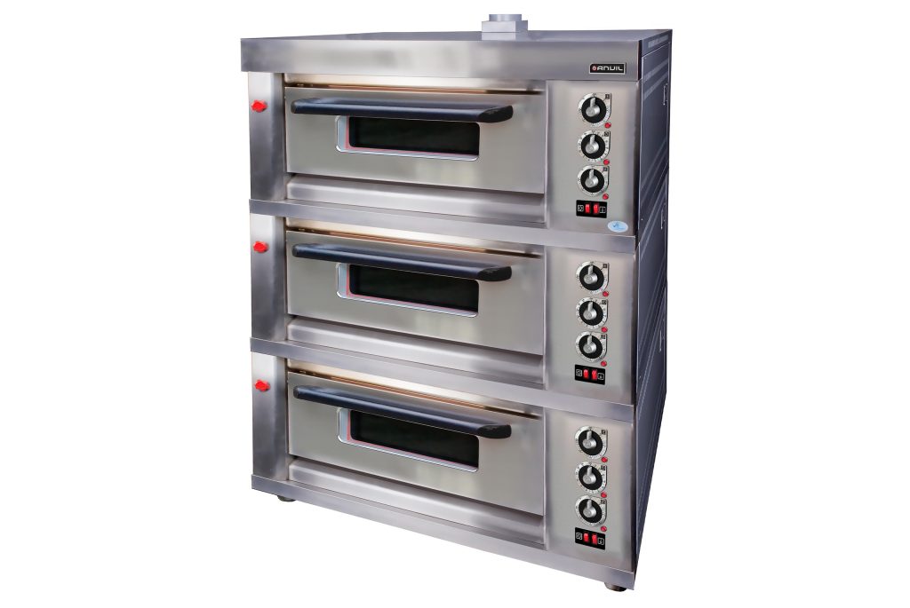 TRIPLE DECK OVEN 2 TRAYS PER DECK – Anvil