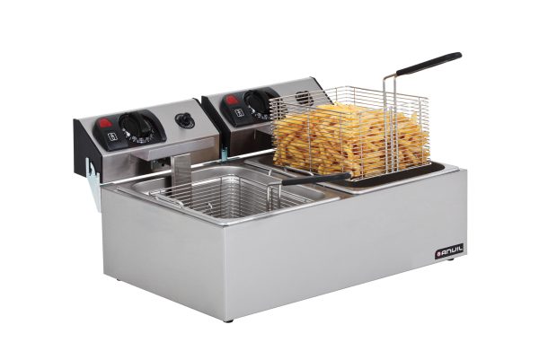 DEEP FRYER 2x5L DOUBLE PAN – Anvil