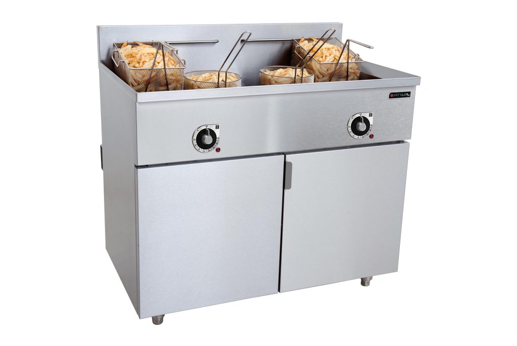DEEP FRYER 2x20L FLOOR STANDING – Anvil